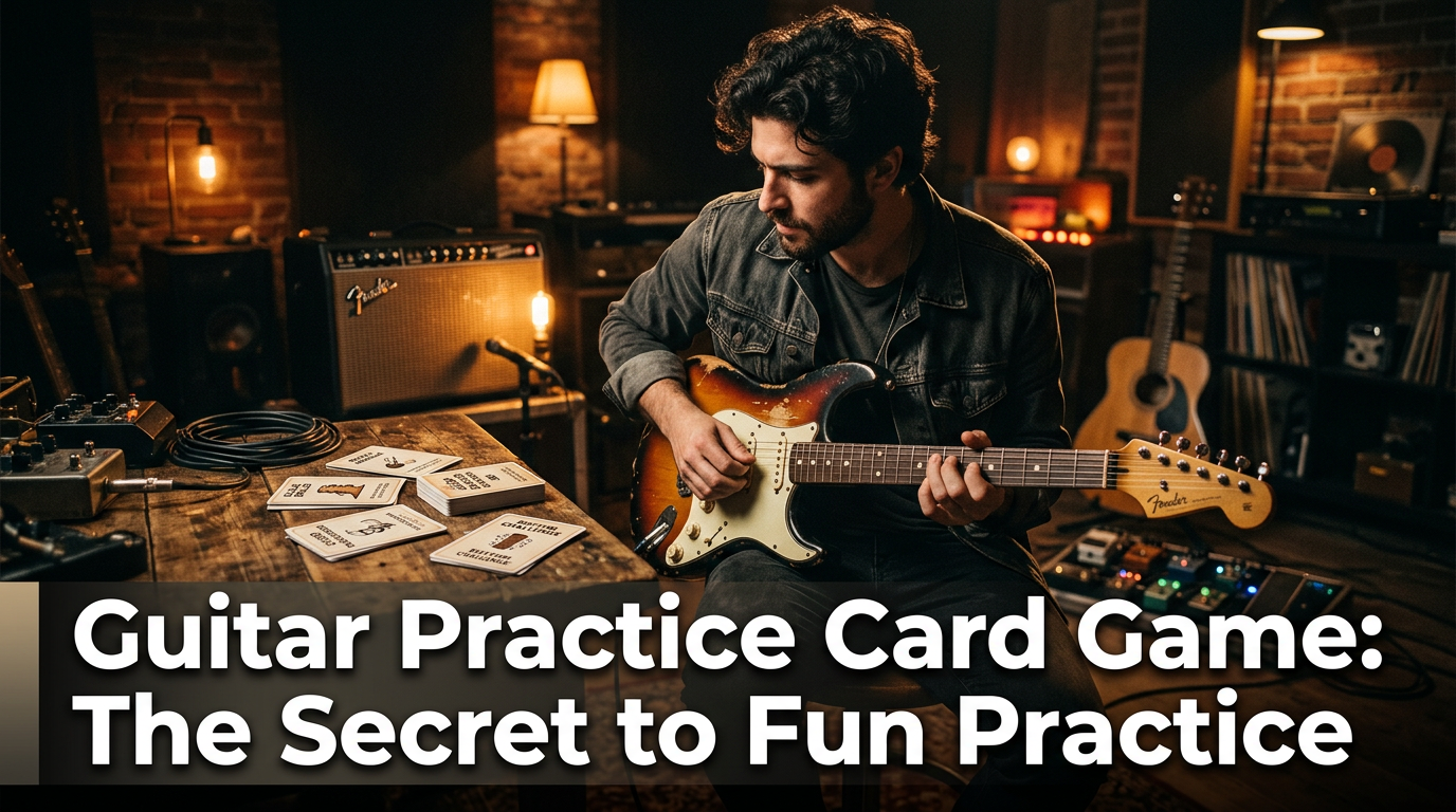 Guitar Practice Card Game: The Secret to Fun Practice - Guitar Freaks Blog