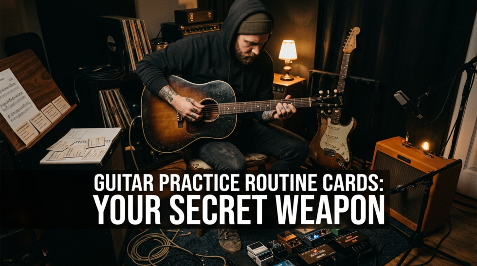 Guitar Practice Routine Cards: Your Secret Weapon - Guitar Freaks Blog
