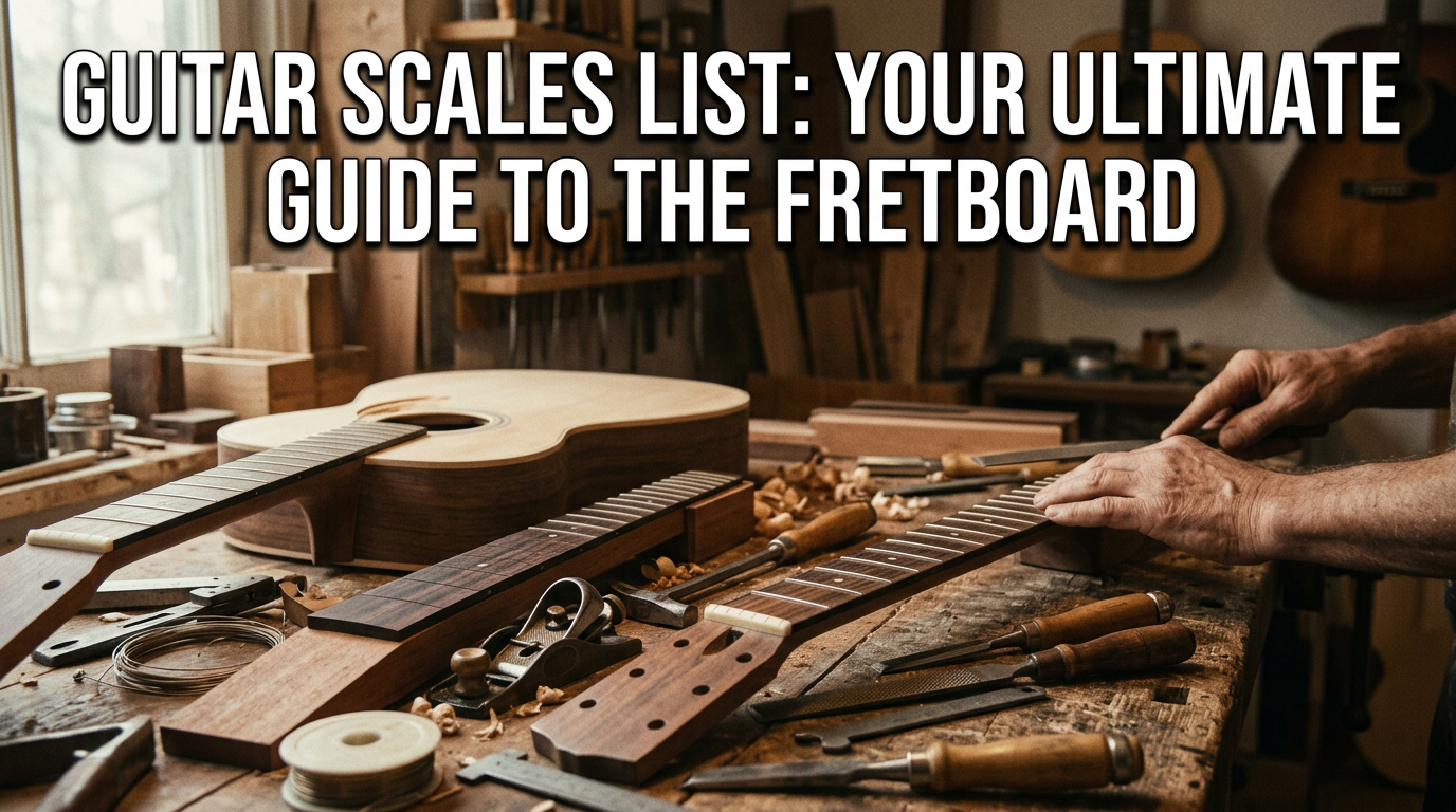 Guitar Scales List: Your Ultimate Guide to the Fretboard - Guitar ...